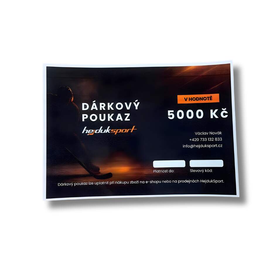 Gift card | Powerslide.cz